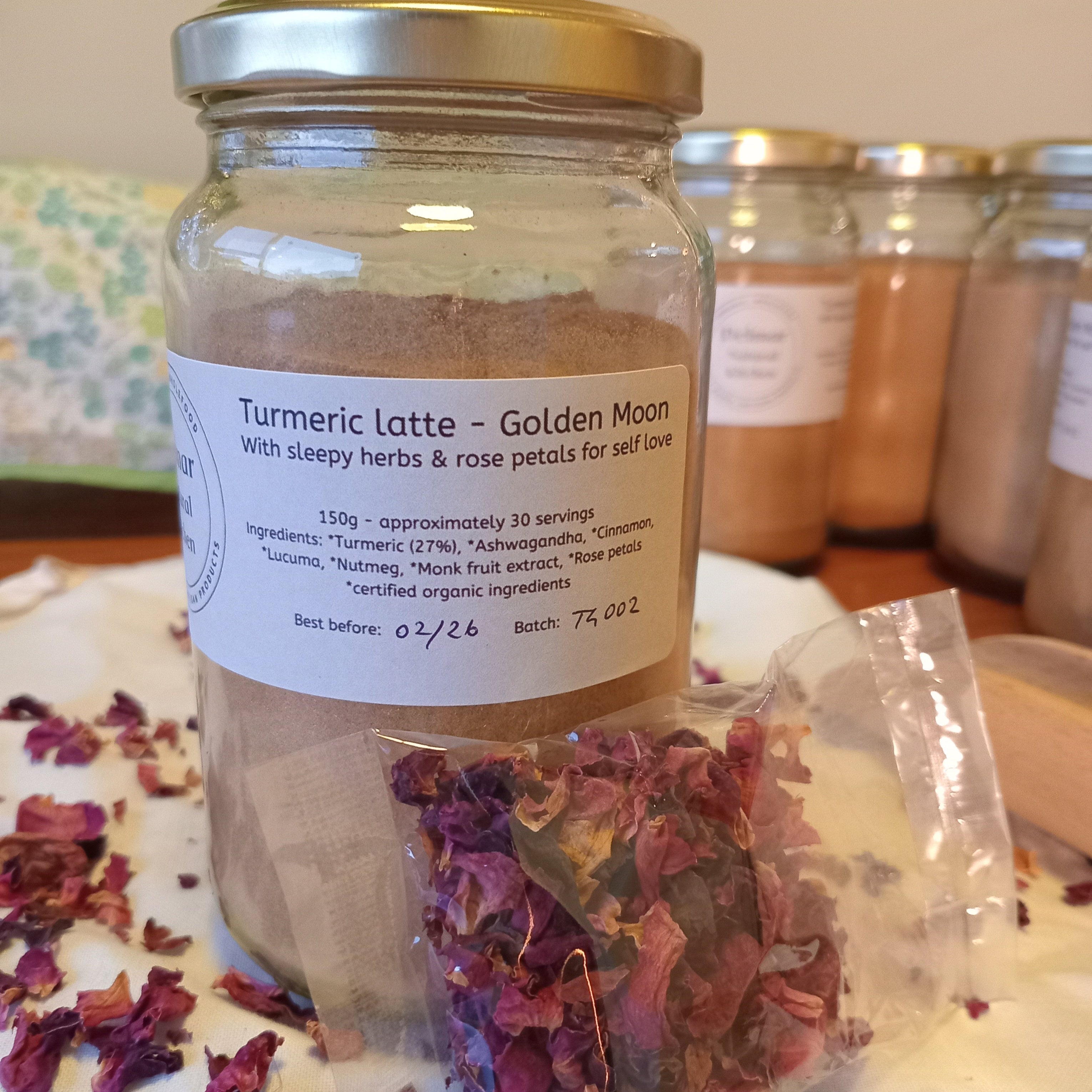 Turmeric latte - Golden Moon 150g – Delmar Natural Kitchen